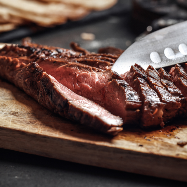 Grilled Flank Steak with Bold Coffee Marinade • Everyday Cheapskate