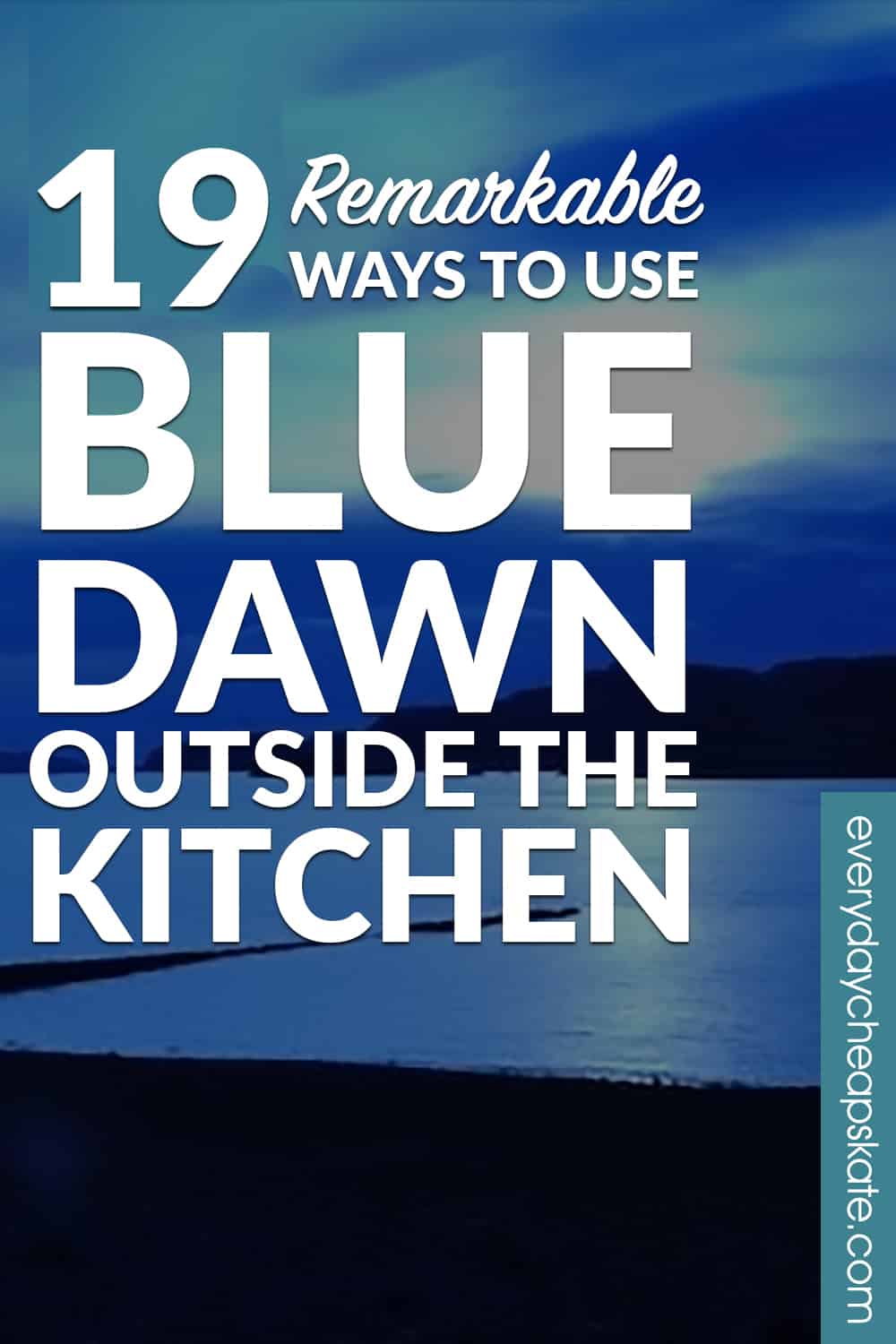20 Ways to Use Blue Dawn Outside the Kitchen • Everyday Cheapskate