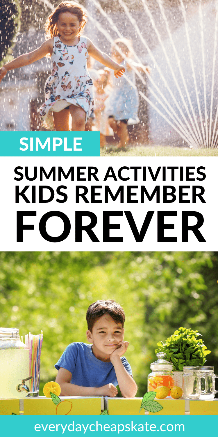 Free Summer Activities for Kids Who Are 