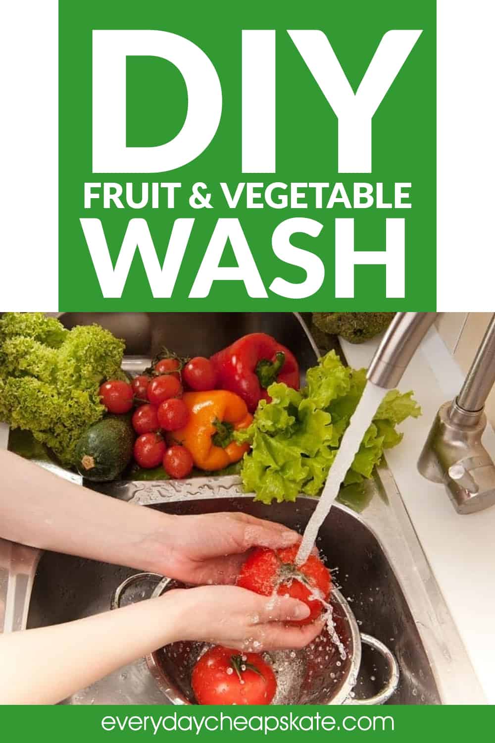 How to Make Fruit and Vegetable Wash • Everyday Cheapskate