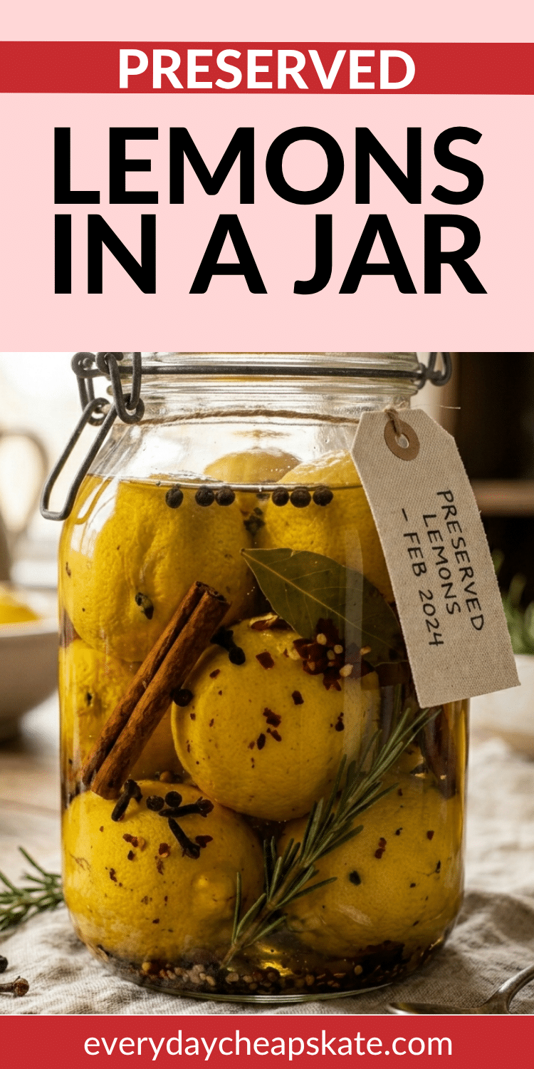 Lemons in a Jar (Preserved Lemons Recipe You’ll Actually Use ...
