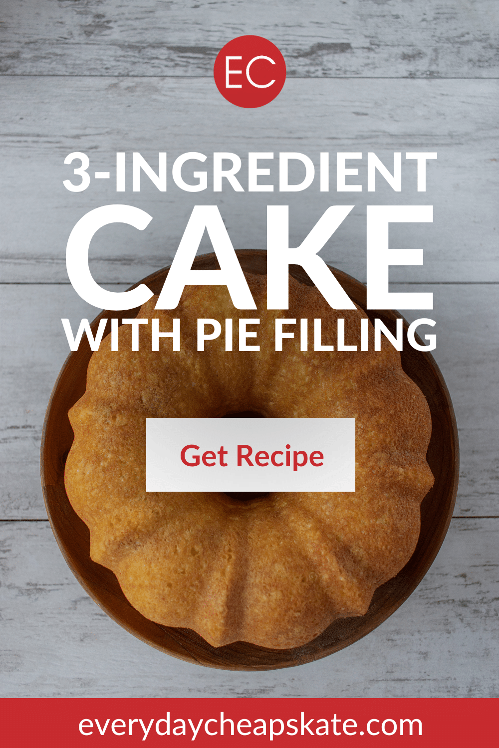 Easy 3 Ingredient Cake With Pie Filling Everyone Will Love • Everyday ...