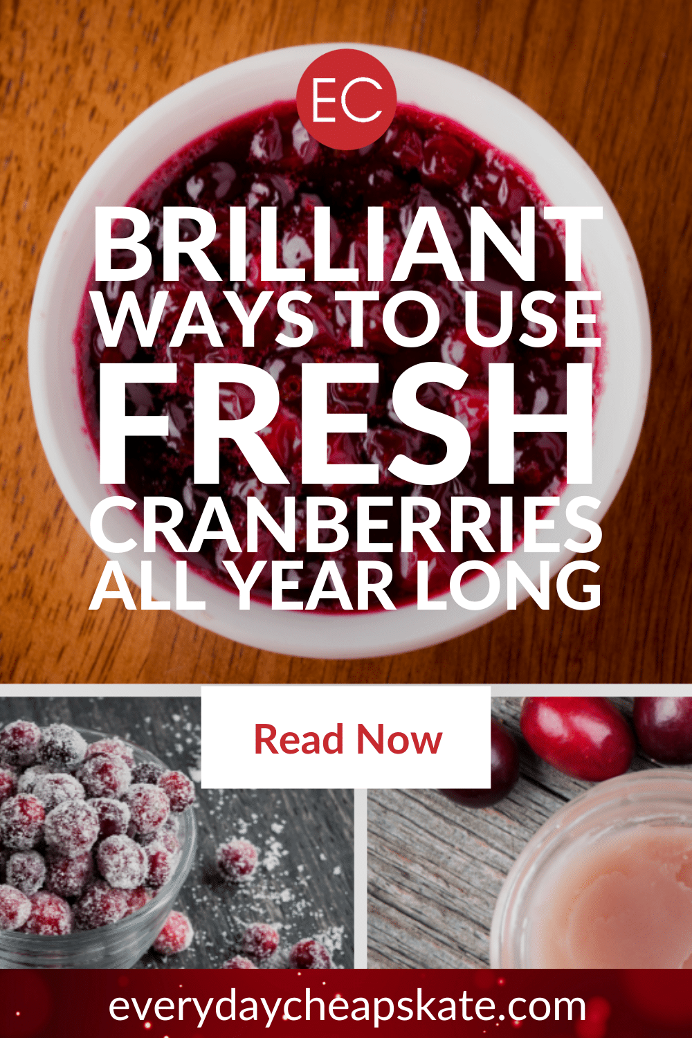 7 Brilliant Ways to Use Fresh Cranberries All Year Long • Everyday ...