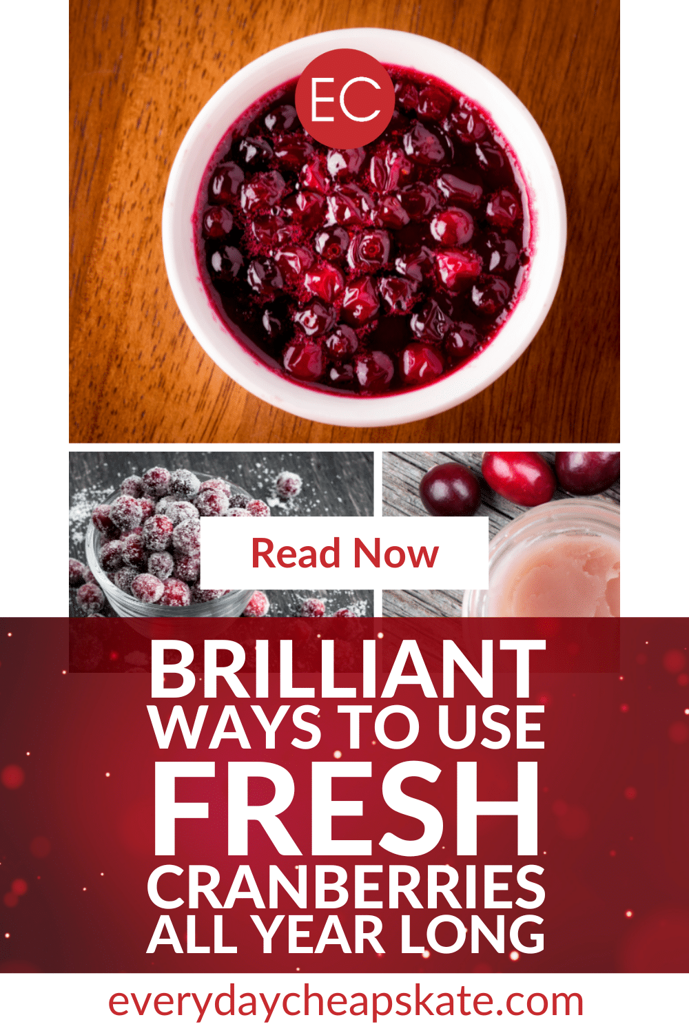 7 Brilliant Ways to Use Fresh Cranberries All Year Long • Everyday ...