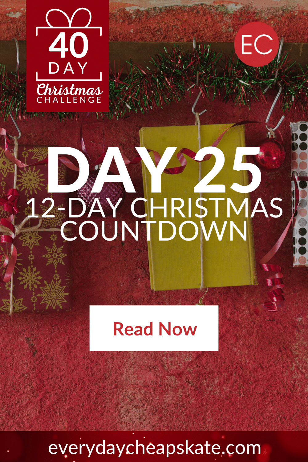 40-Day Christmas Challenge | Day 25 • 12-Day Christmas Countdown ...